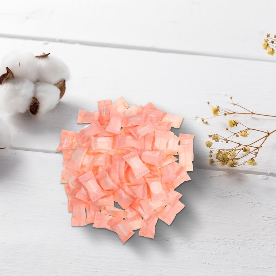 100 Pcs Disposable Compressed Cotton Towels Facial Cleansing Paper for ...