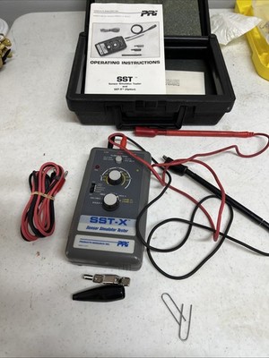 PRI Auto Sensor Simulator Tester SST w/ Case & Manual - Diagnostic Tool ...