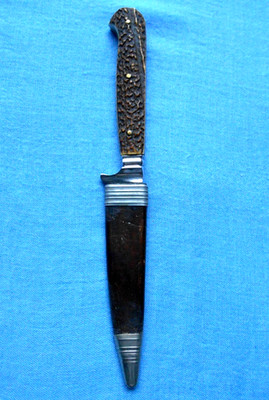 antikes Jagd Messer Nicker KUNO RITTER Schöne Erhaltung !! EXTREM ...