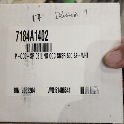 ETC P-OCC-SR Ceiling Occ Sensor 500SF WHT | eBay