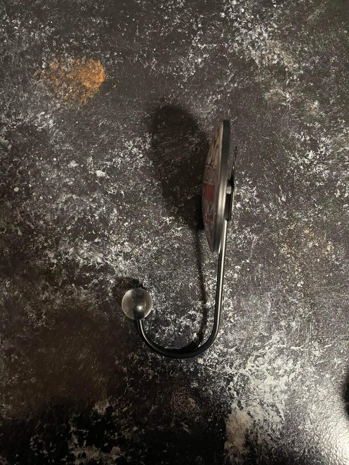 Retro Style Music Is My True Love Rock On Glass Button Wall Hook | eBay