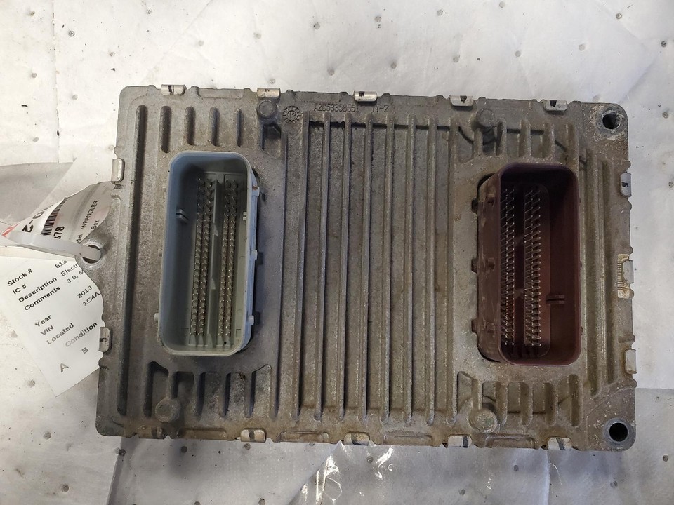JEEP WRANGLER Engine Brain Box Electronic Control Module; (engine ...