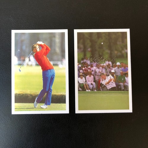 Nick Faldo 1987 A Question of Sport Golf 2 Card Lot PGA Tour Variations ...
