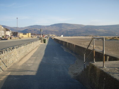 Photo 6x4 View down the prom to the Bath House Barmouth/Abermaw c2008 ...