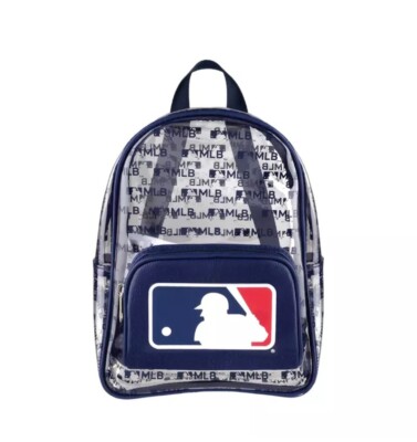Funko Loungefly MLB Logo Clear Mini Backpack Fun on the Run Exclusive ...
