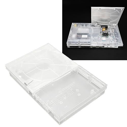 DIY Replacement Game Console Clear Case for PS 2 Slim 90000 and 70000 ...