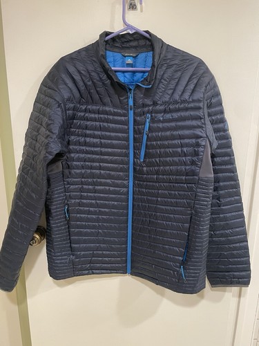 Eddie Bauer Blue First Ascent Packable 85% Goose Down Puffer Jacket | eBay