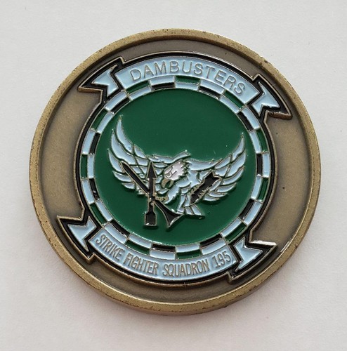 VFA195 Dambusters Challenge Coin US Air Force Commemorative Medal | eBay
