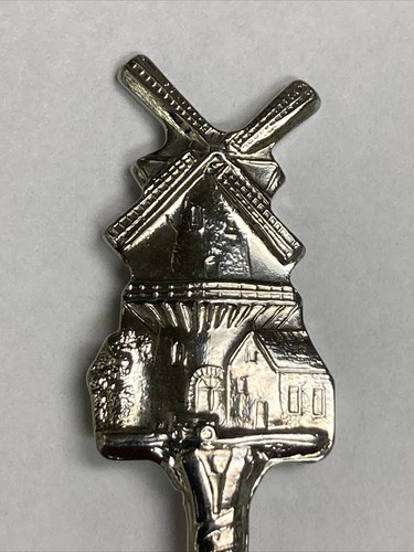 Vintage Souvenir Spoon Collectible Windmill Holland | eBay