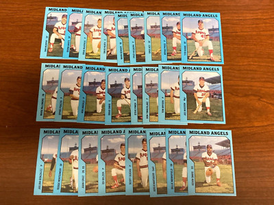 1985 MIDLAND ANGELS TCMA TEAM SET (25 CARDS) JOE MADDON / DEVON WHITE ...