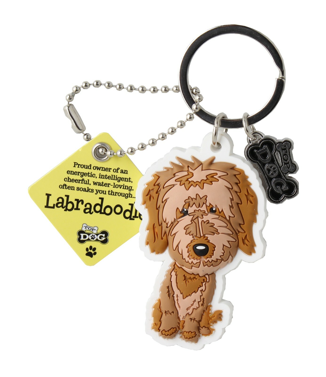 Wags And Whiskers Dog Keyrings Pug Cocker Spaniel Bulldog Labrador ...