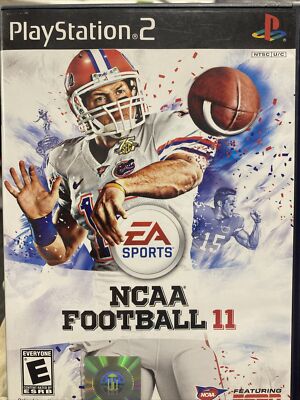 NCAA Football 11 (Sony PlayStation 2, 2010) Black Label PS2 CIB ...