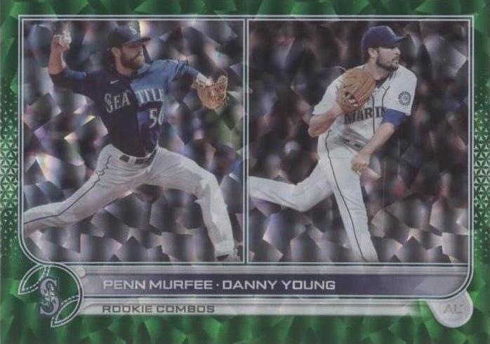 2022 Topps Update Series - Rookie Combos Danny Young, Penn Murfee # ...