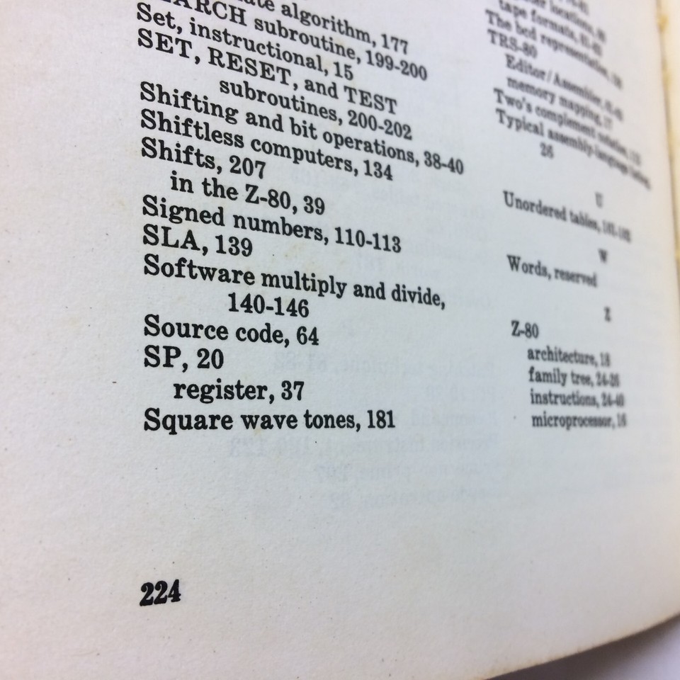 Vintage TRS 80 Computer Assembly Language Programming Book 1979 1st Ed | eBay