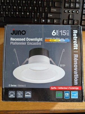 Juno LED Recessed Lighting 6 in. Dimmable Color Selectable 2700K to ...