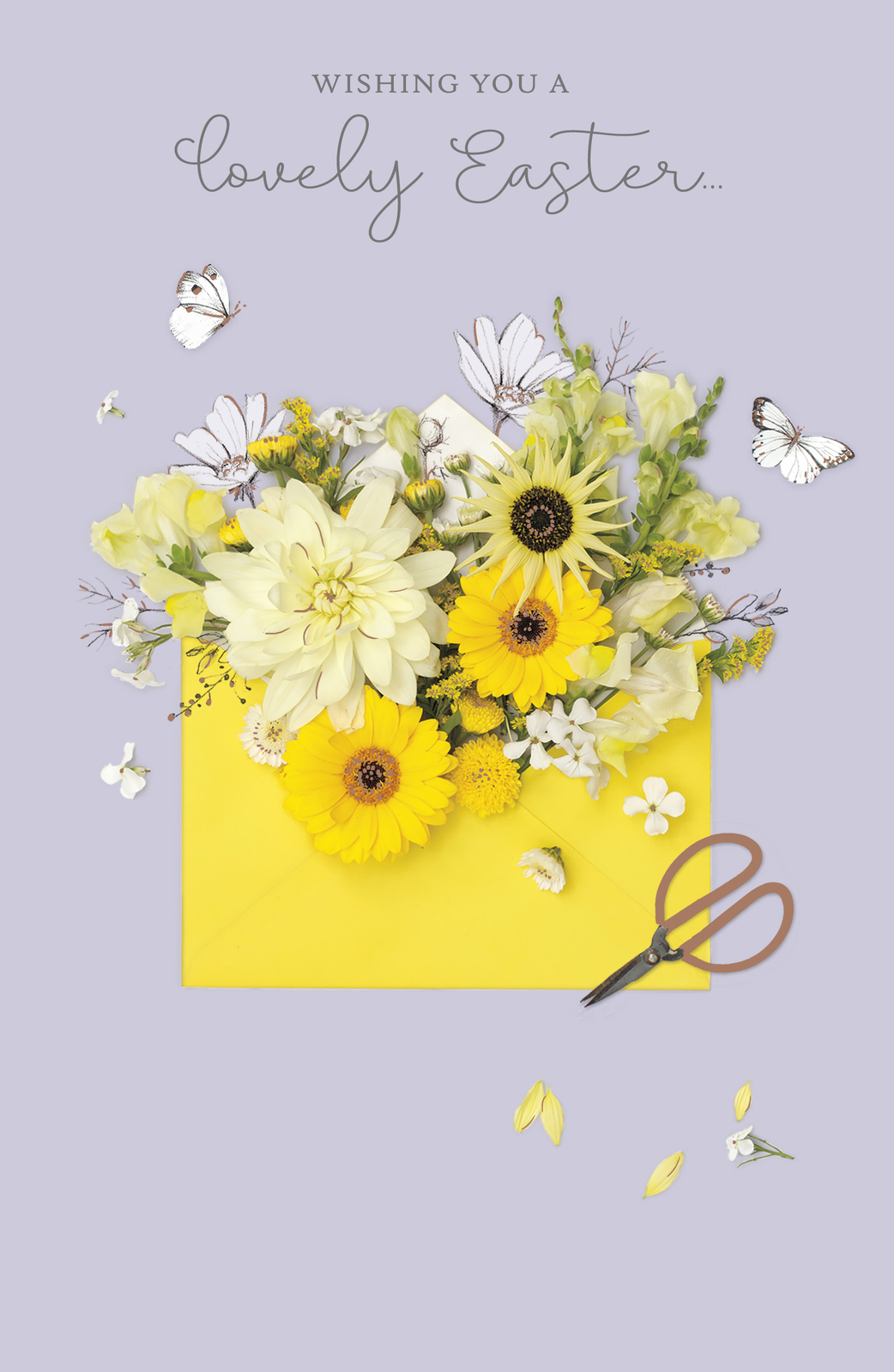 Floral Display With Love At Easter Greeting Card Easter Greetings Cards ...