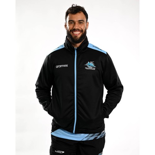 Cronulla Sharks 2024 NRL Classic Players Track Jacket Sizes S-3XL ...