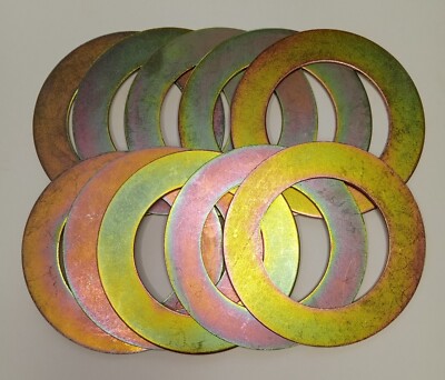 JCB Excavator Bucket Pin Shims Spacer Washer 120 MM X 75 MM X 2 MM Set ...