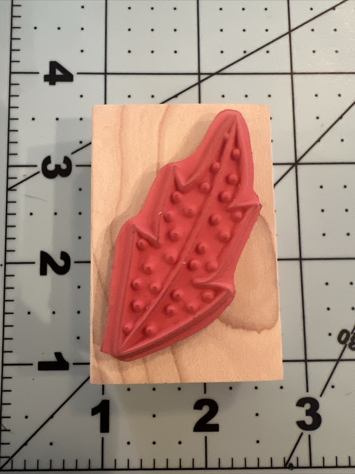 Outlines Rubber Stamps LEAF B384 Fall, Plants, Trees | eBay