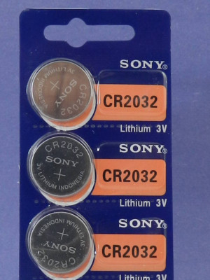 SONY CR2032 LITHIUM 3V BATTERY 3Pcs | eBay