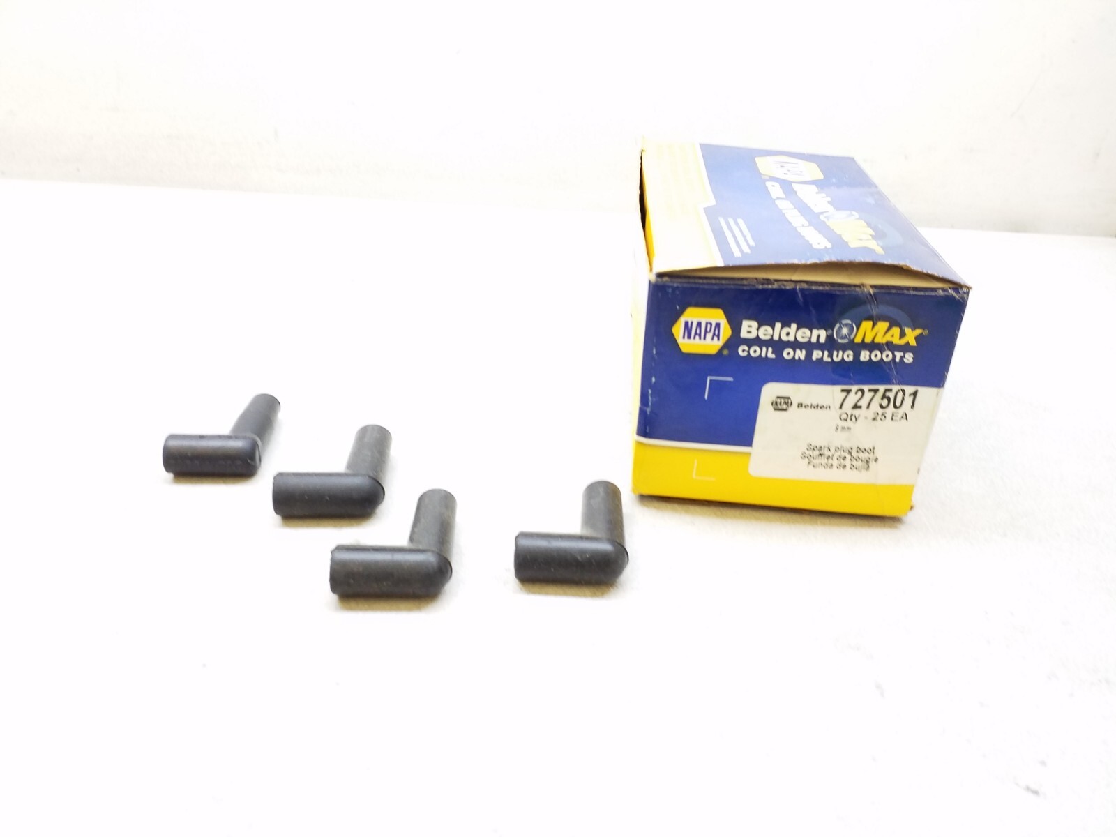 NOS NAPA Belden # 727501 8mm Spark Plug BOOTS for sale online | eBay