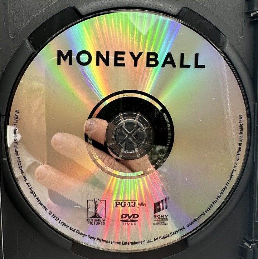 Moneyball DVD Widescreen Brad Pitt Jonah Hill Philip Seymour Hoffman ...