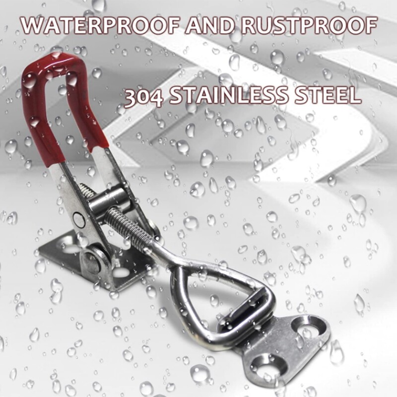 4PCS Adjustable Buckles Door Door Bolt Clamp Z8D91725 | eBay