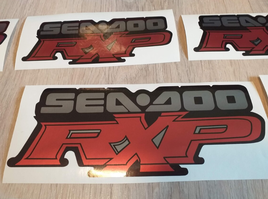 2006-2007 Sea-doo RXP 215 Supercharged Custom Stickers Set for Sea-doo ...