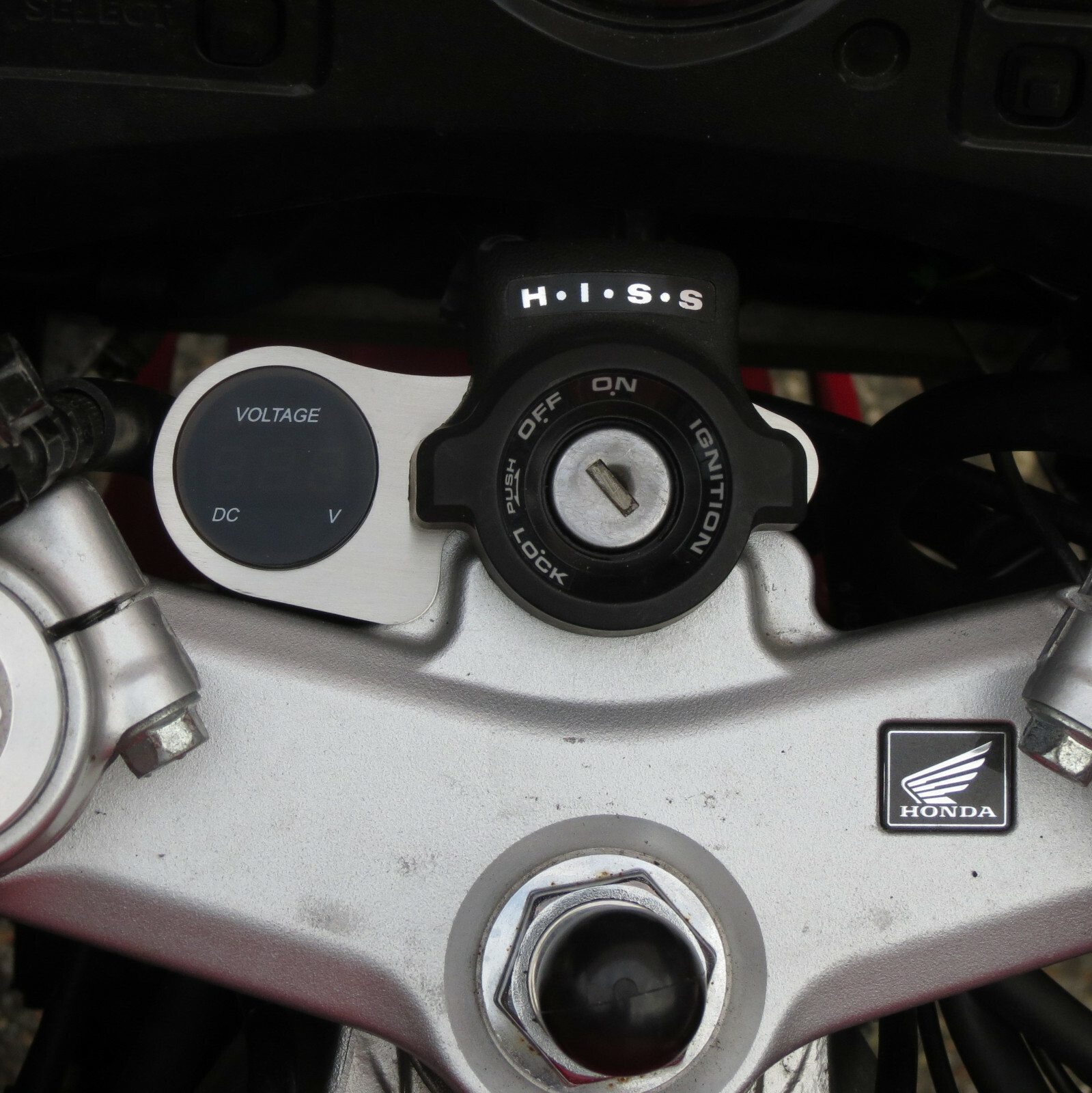 Honda VFR800 VTEC Volt Meter UBS Mounting Bracket Gen6 HISS and non ...