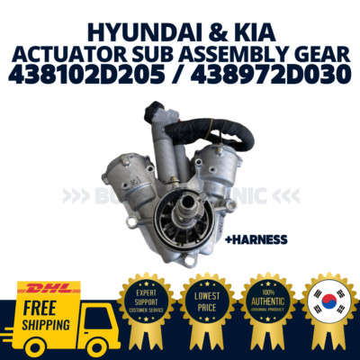 GENUINE OEM Hyundai Kia Actuator Sub Assy Gear Harness 438102D205 ...