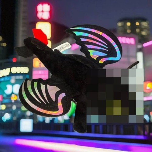 Toothless Dragon Cartoon Plush Car Roof Exterior Decoration Suction Cup ...