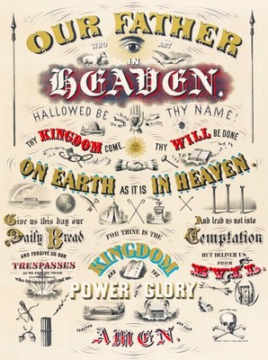 13482a.Decor Poster.Wall religious interior design.Victorian Christian ...