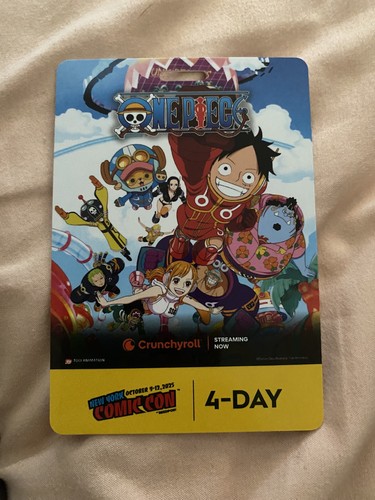 New York Comic Con 2025 4 Day Badge NYC Activated NYCC | eBay