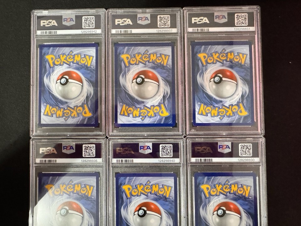 Prismatic Evolutions Set Of 6 PSA SLAB Surprise Box Promo Cards | eBay
