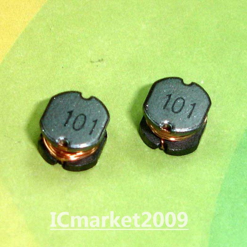 10 PCS DR75-101M 100uH 7.8x5.0X5.0 mm SMD Power Inductors 100 uH 7 ...