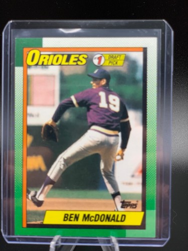 1990 Topps #1 Draft Pick Ben McDonald #774 | eBay