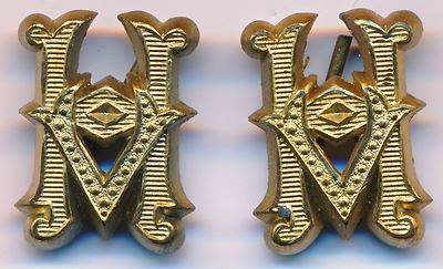 1940s Germany German WWII Wehrmacht Administration HV Officer Tabs ...