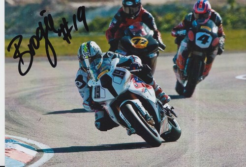 Steve Brogan Hand Signed 7x5 Photo BSB, MotoGP, WSBK. | eBay