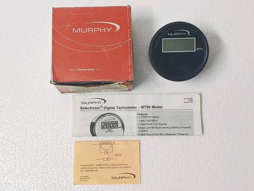 MURPHY MT-90 DIGITAL TACHOMETER | eBay