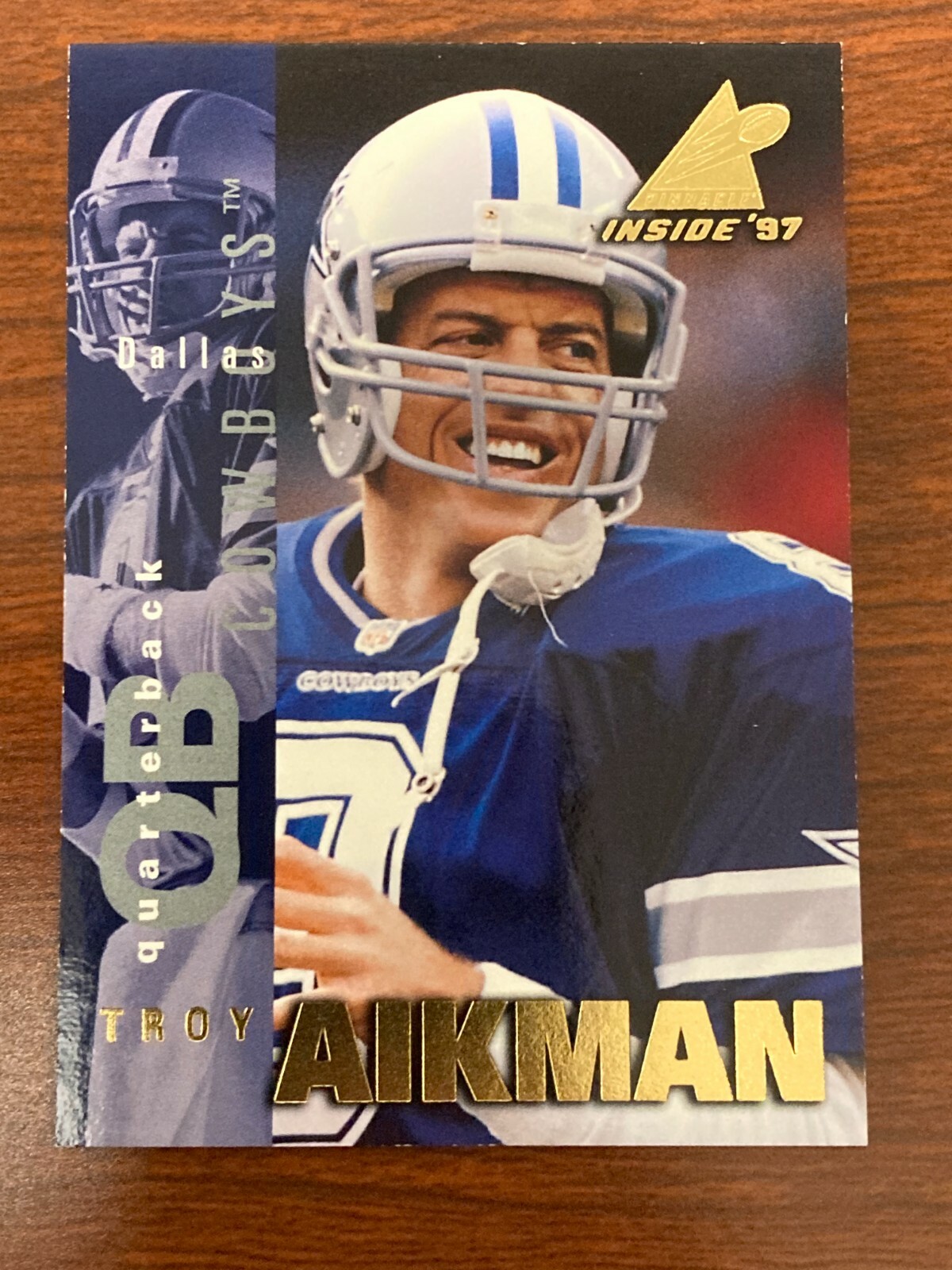 1997 Pinnacle Inside - Troy Aikman #1 Promo for sale online | eBay