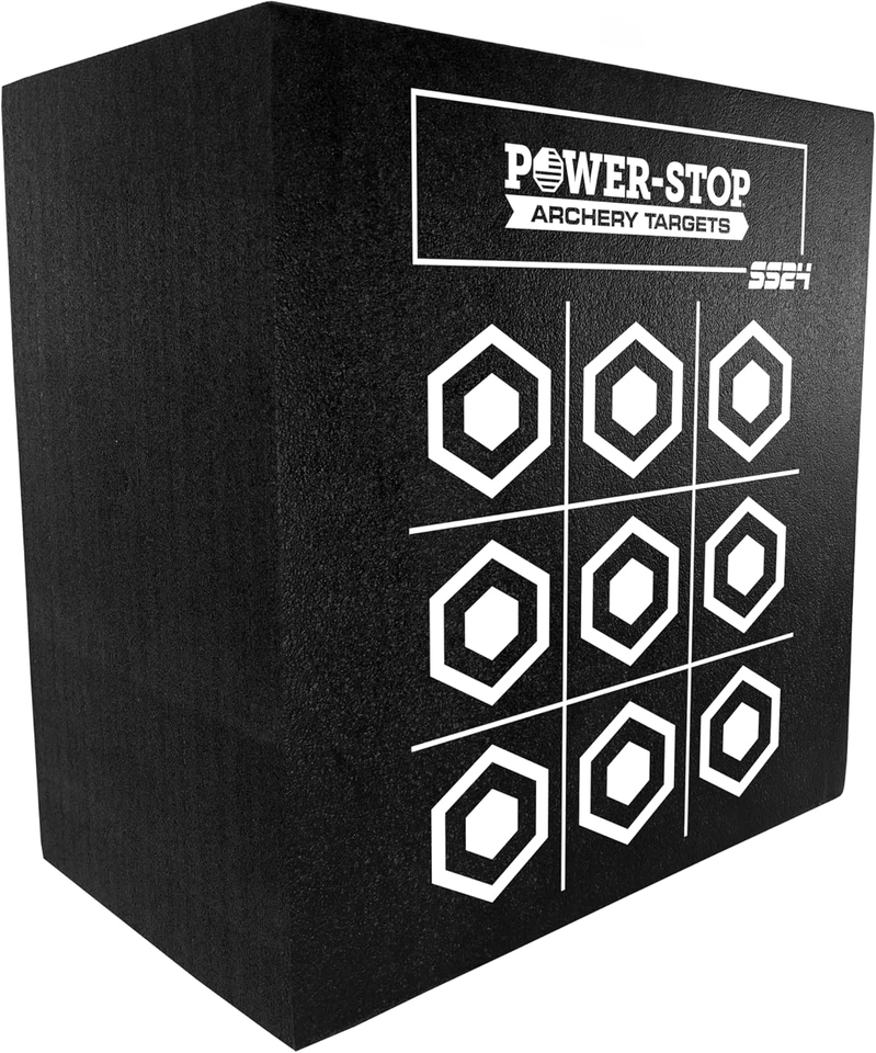 Power-Stop Archery Target - SS24 Field Target - Big Block Foam Target ...