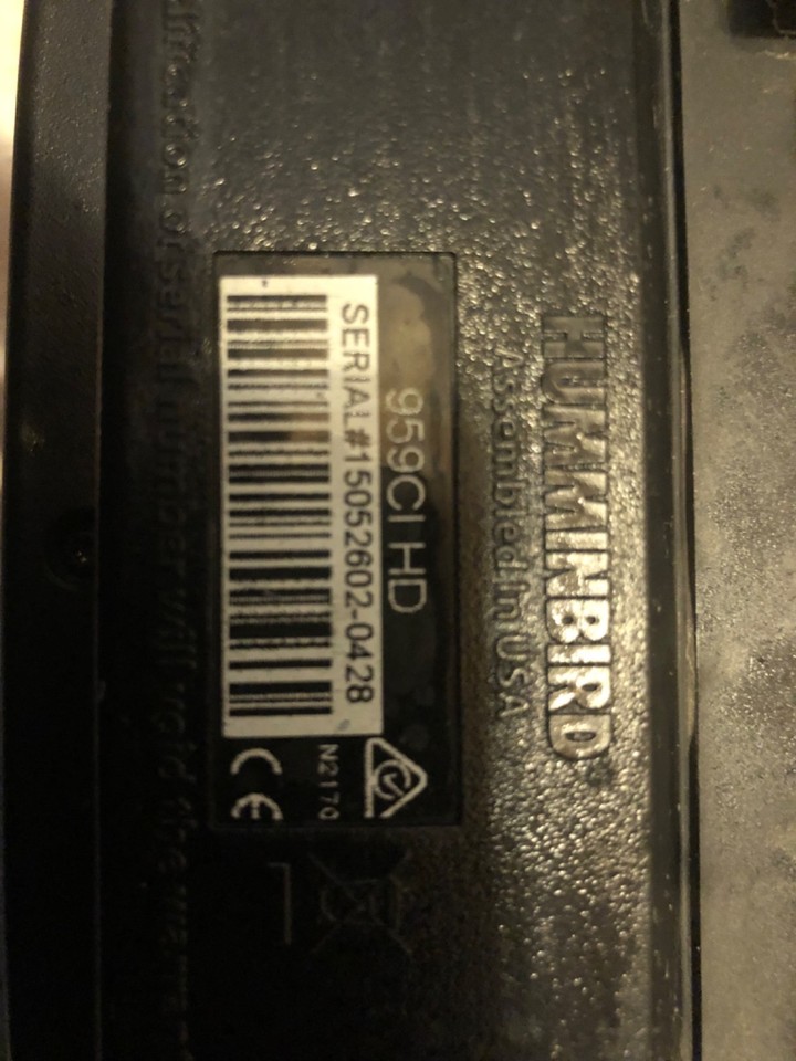 Hummingbird 959 CI HD Sonar GPS | eBay