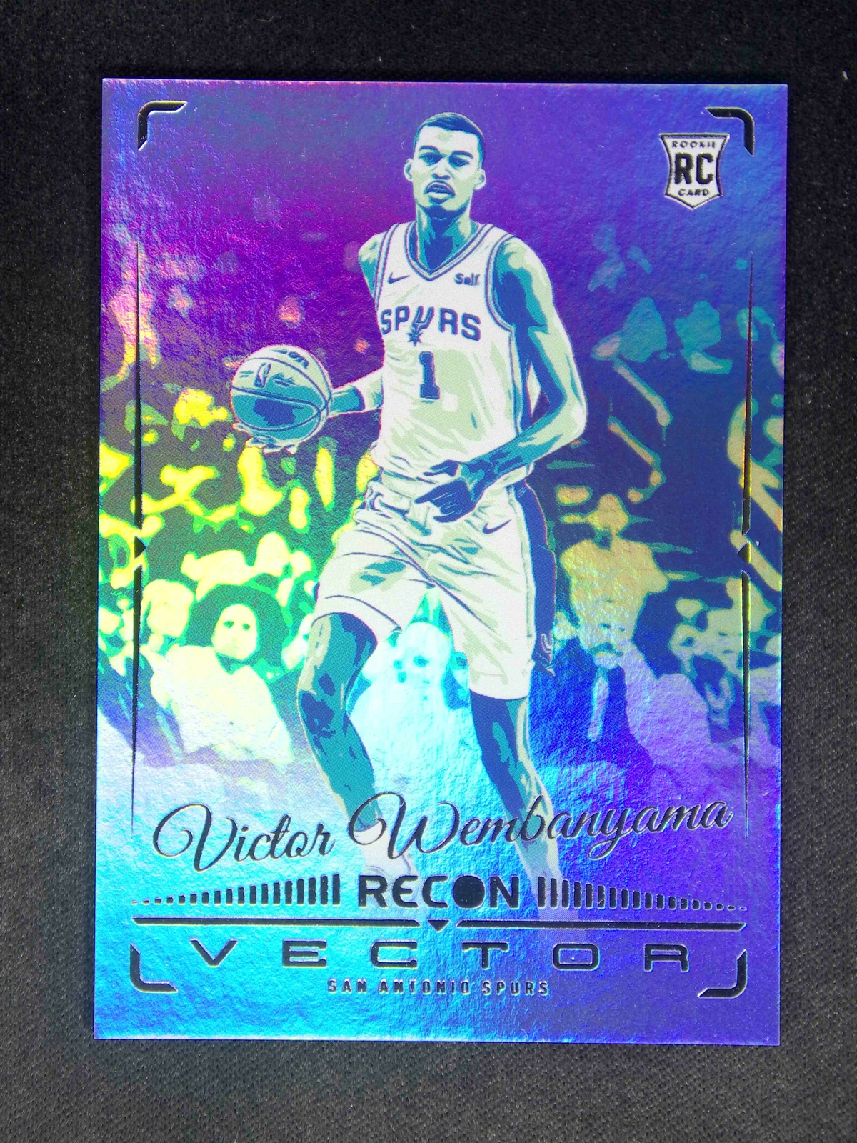 2023-24 Panini Recon Victor Wembanyama #22 RC Rookie Vector | eBay