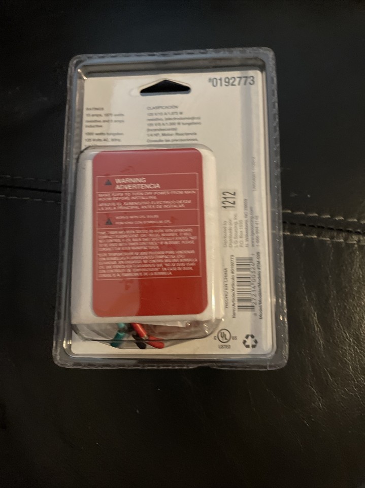 Utilitech 15-Amp Digital Residential Hardwired Countdown Lighting Timer ...