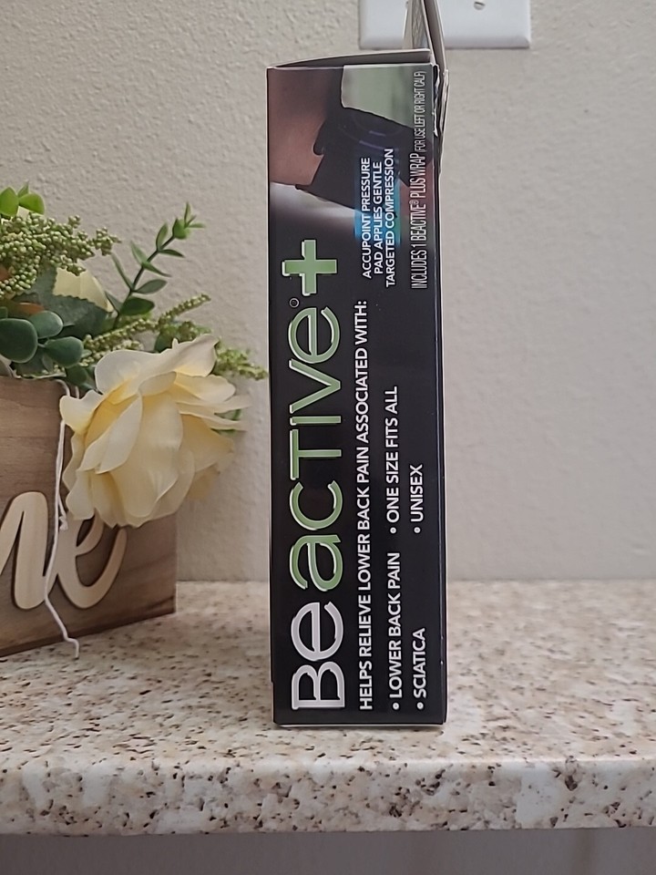 BeActive PLUS Instant Relief Acupressure Calf Brace for Sciatic Back ...