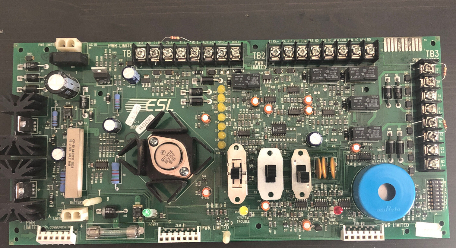 GE ESL-1500 Zone Card Used Free Shipping | eBay