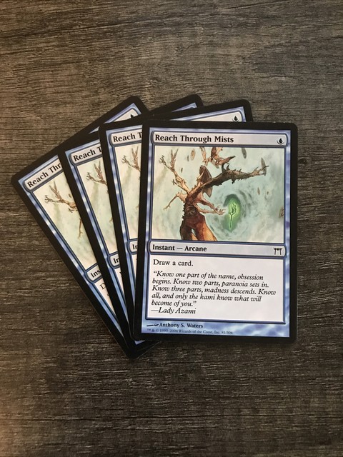 MTG Reach Through Mists Champions of Kamigawa 81/306 Regular Common for ...