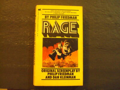 Rage pb Philip Friedman 1st Warner Books Print 2/73 ID:78624 | eBay