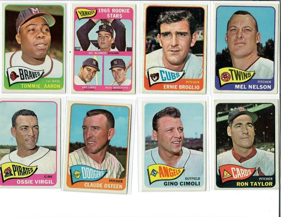 NEW! UPDATE 12/10/25 - 1965 TOPPS BASEBALL SET BREAK w/SPs TEAMS/STARS ...