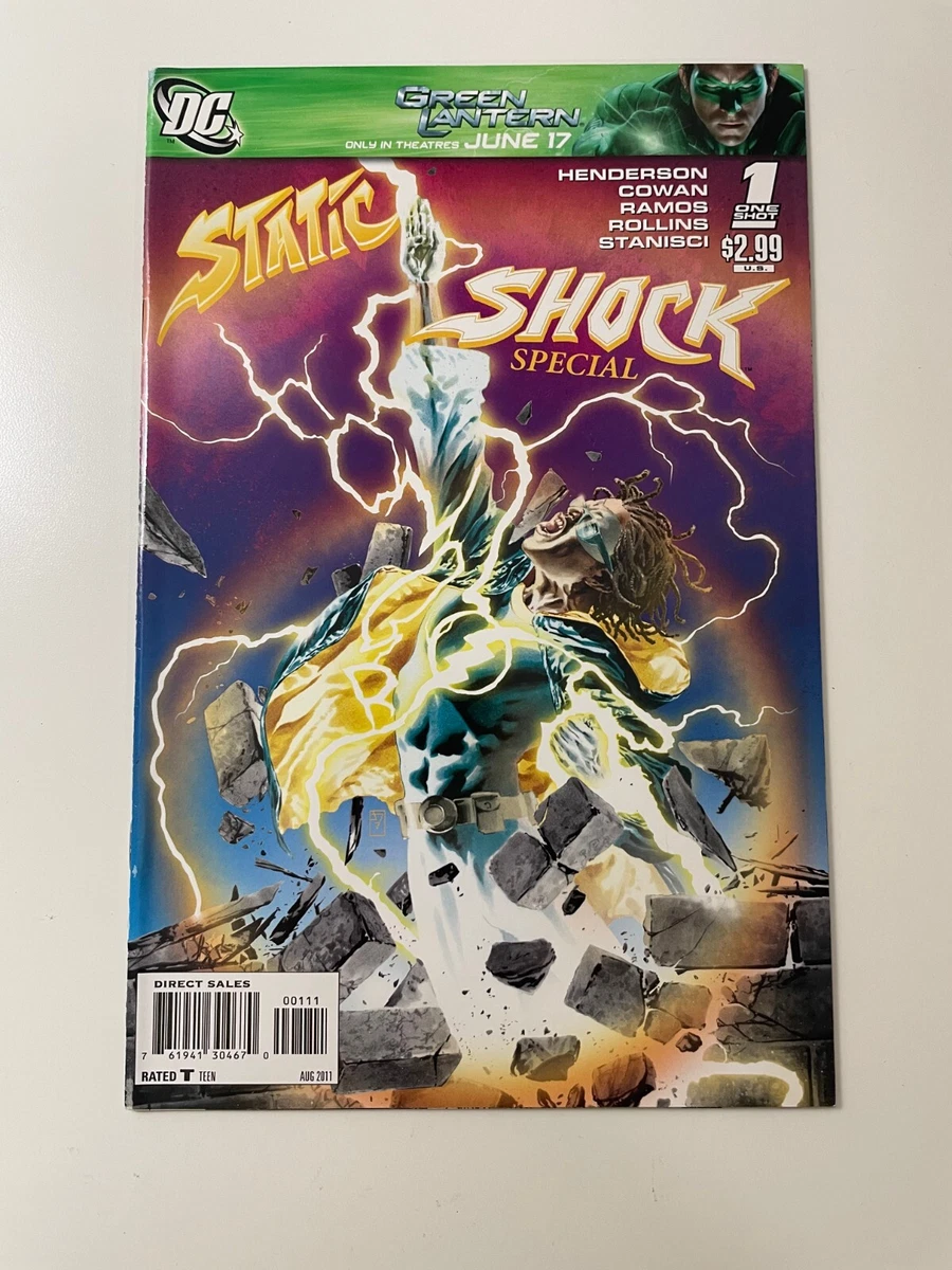 Static Shock Comic Cover